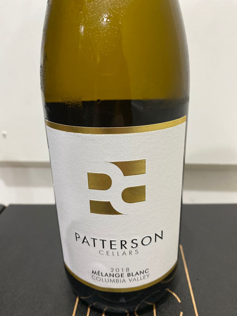 2018 Patterson Cellars Mélange Blanc, USA, Washington, Columbia Valley ...