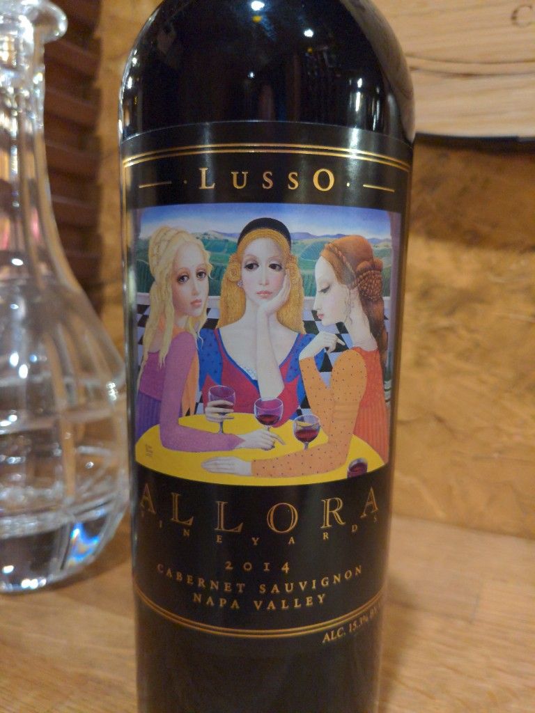 2014 Allora Vineyards Cabernet Sauvignon Lusso, USA, California, Napa ...