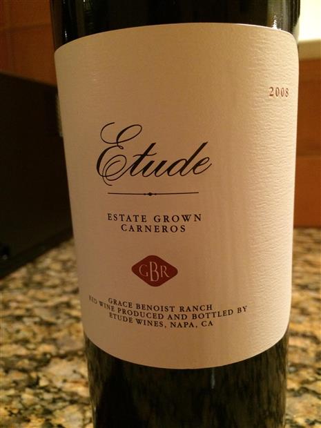 2007 Etude Estate GBR Carneros, USA, California, Napa / Sonoma ...