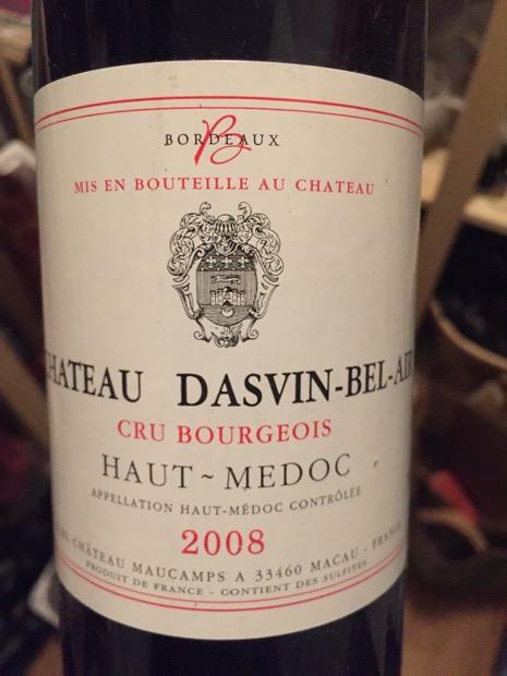 2007 Château Dasvin-Bel-Air, France, Bordeaux, Médoc, Haut-Médoc ...