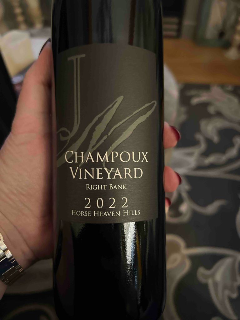 2022 JM Cellars Right Bank Champoux Vineyard, USA, Washington, Columbia ...