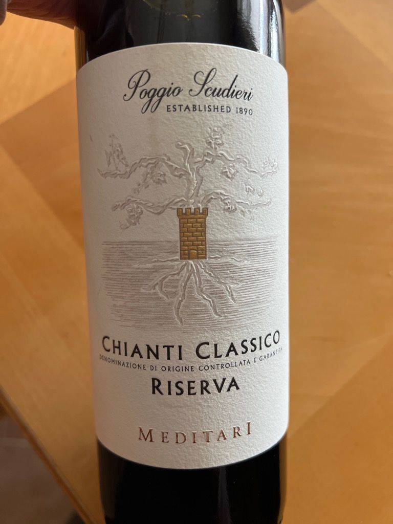 2019 Poggio Scudieri Chianti Classico Riserva, Italy, Tuscany, Chianti ...