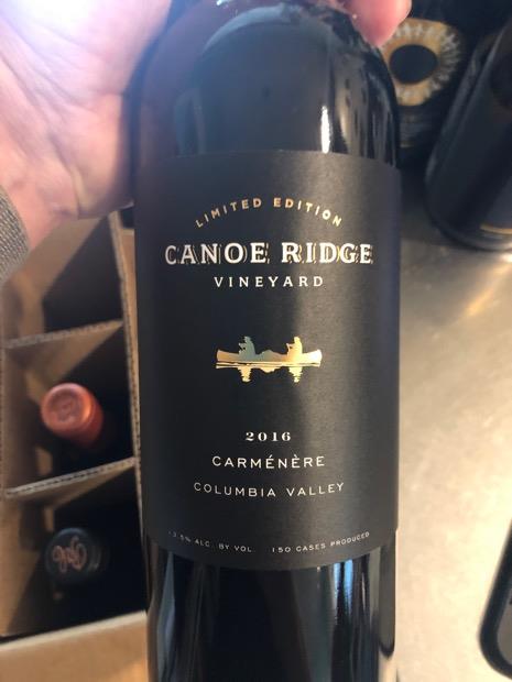 2010 Canoe Ridge Carménère, USA, Washington, Columbia Valley ...