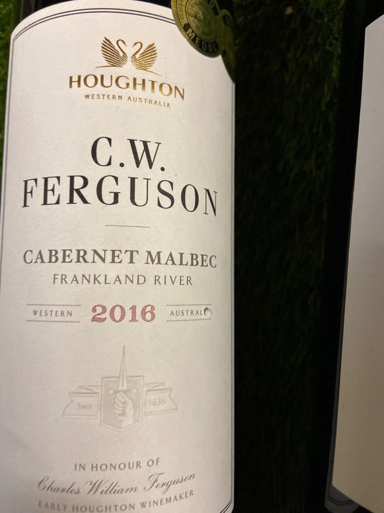 2016 Houghton C.W. Ferguson Cabernet Malbec, Australia, Western ...