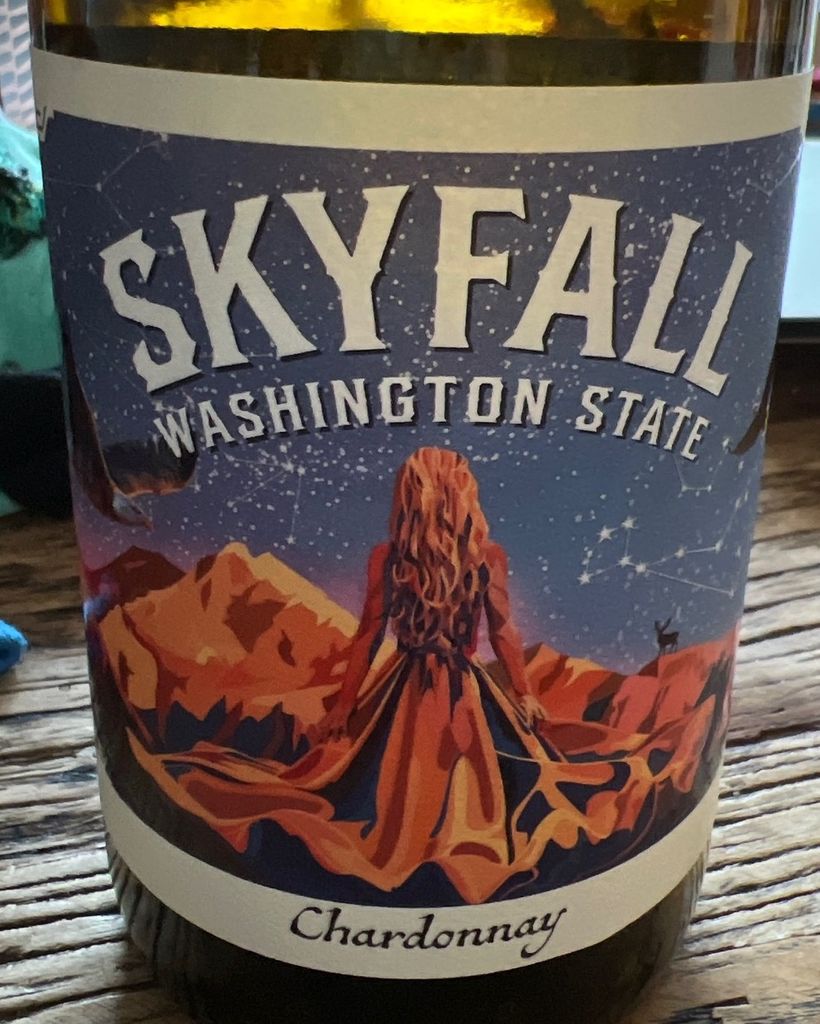 2021 Skyfall Vineyard Chardonnay, USA, Washington, Columbia Valley ...