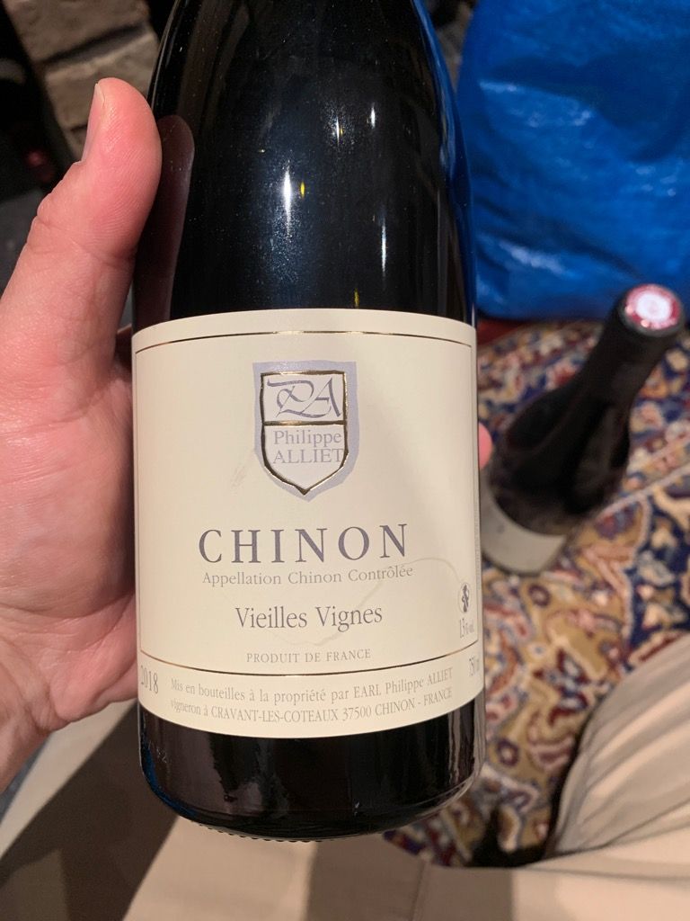 2018 Philippe Alliet Chinon Vieilles Vignes, France, Loire Valley ...