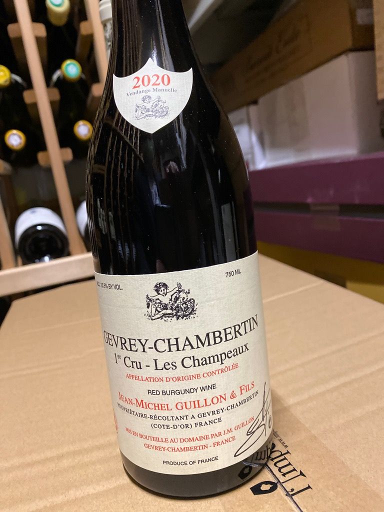 2020 Jean-Michel Guillon Gevrey-Chambertin 1er Cru Champeaux, France ...