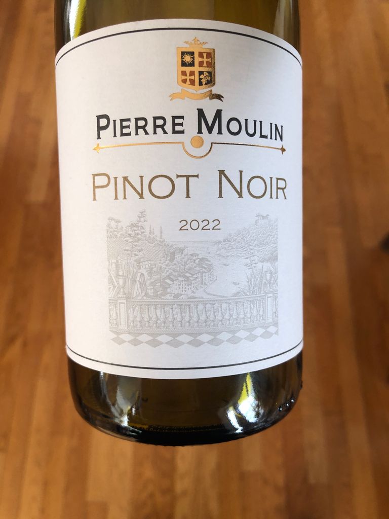 2022 Pierre Moulin Pinot Noir, France, Vin de France - CellarTracker