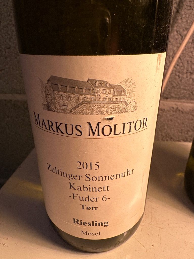 2014 Markus Molitor Zeltinger Sonnenuhr Riesling Kabinett - Fuder 6 ...