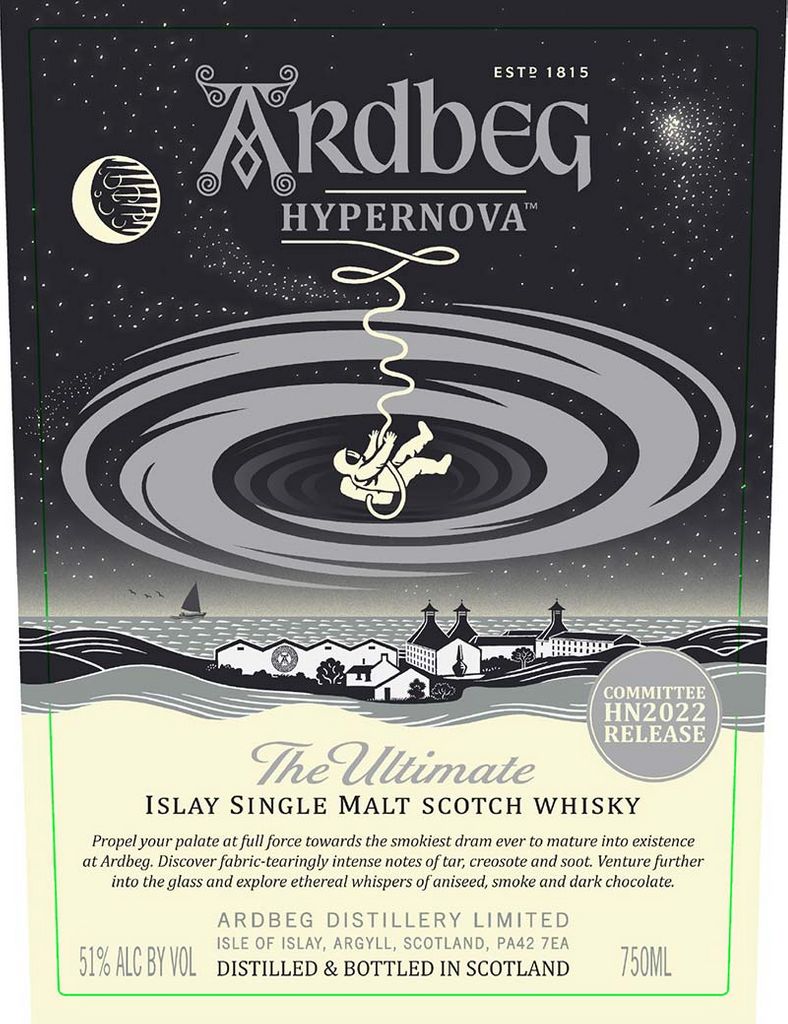 NV Ardbeg HyperNova 2022 Committee Release Single Malt Scotch Whisky ...