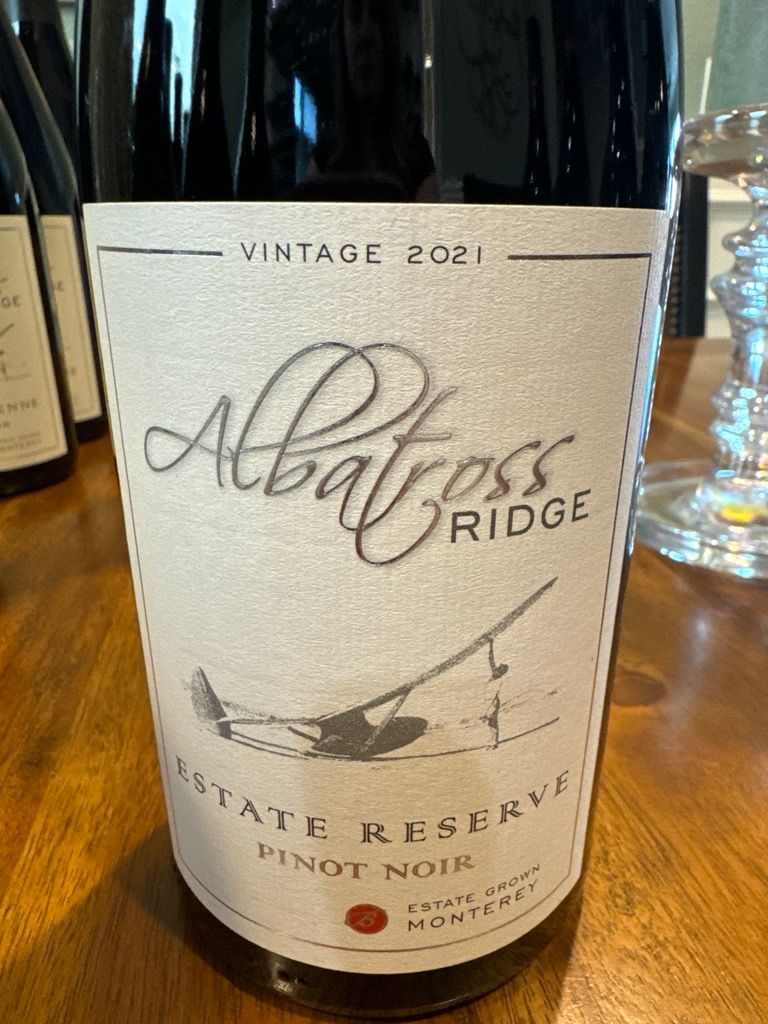 2022 Albatross Ridge Pinot Noir Estate Reserve Estate, USA, California ...