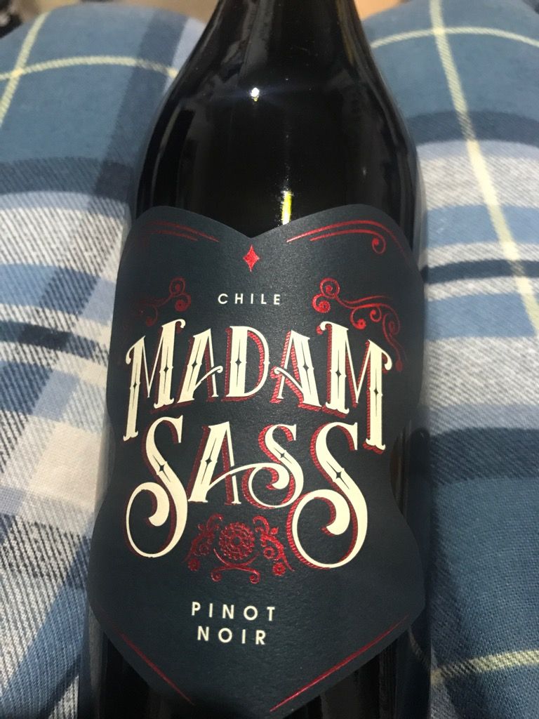 NV MADAM SASS Pinot Noir Eon Wines, New Zealand, South Island, Otago ...