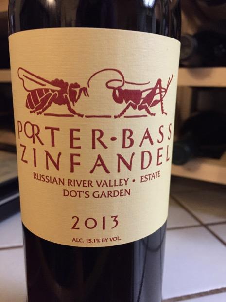 2020 Porter-Bass Zinfandel, USA, California, Sonoma County, Russian ...