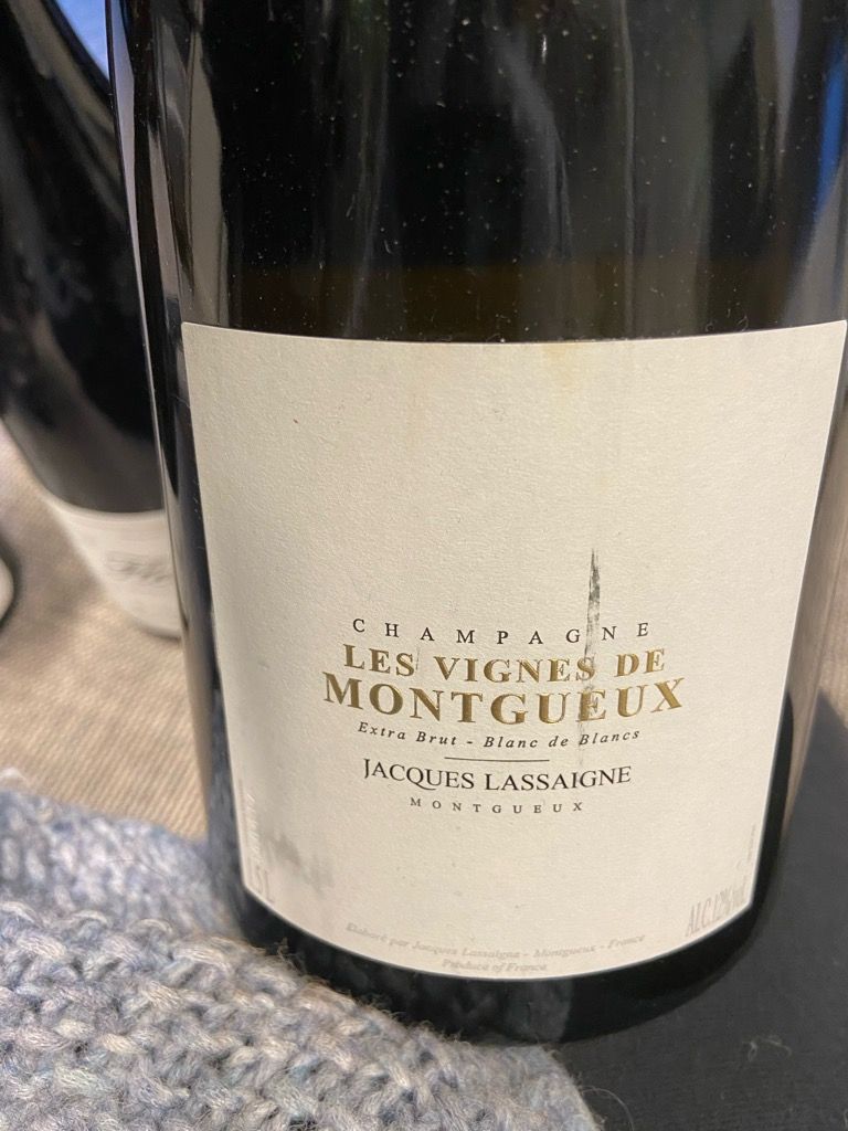 2018 Jacques Lassaigne Champagne Extra Brut Blanc de Blancs Les Vignes ...