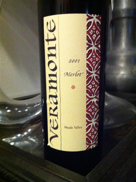 2001 Veramonte Merlot, Chile, Maule Valley - CellarTracker