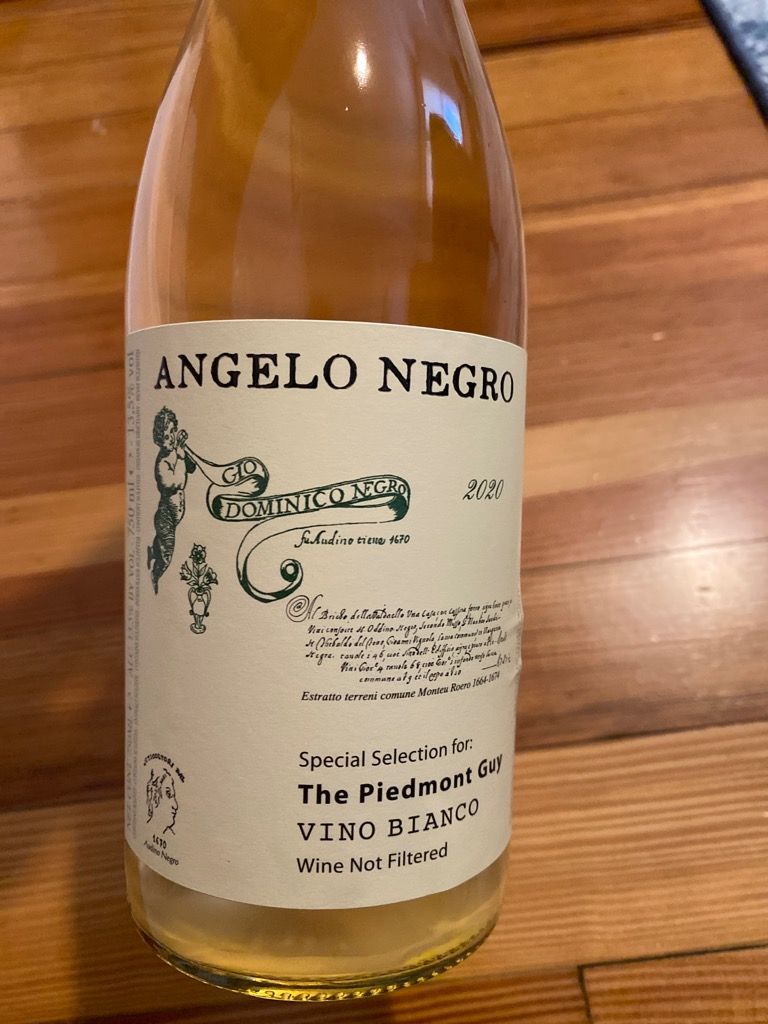 2021 Angelo Negro e Figli Piedmont Guy Special Selection Vino Bianco ...