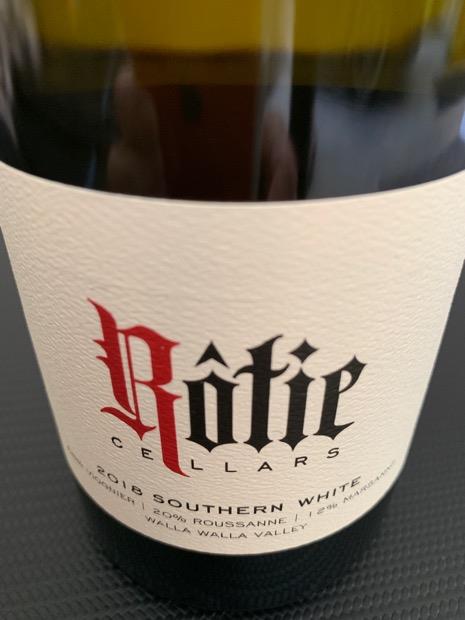 2018 Rôtie Cellars Southern White, USA, Washington, Columbia Valley ...