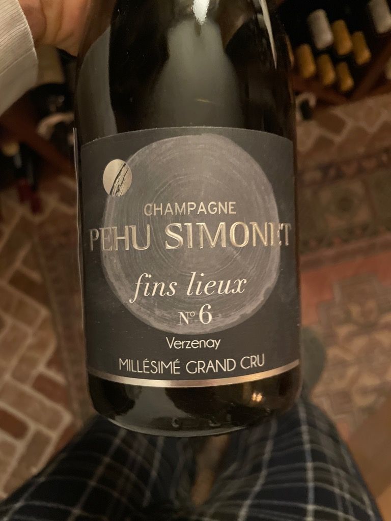 2014 Pehu Simonet Champagne Grand Cru Fins Lieux No 3 Mailly Millésimé ...