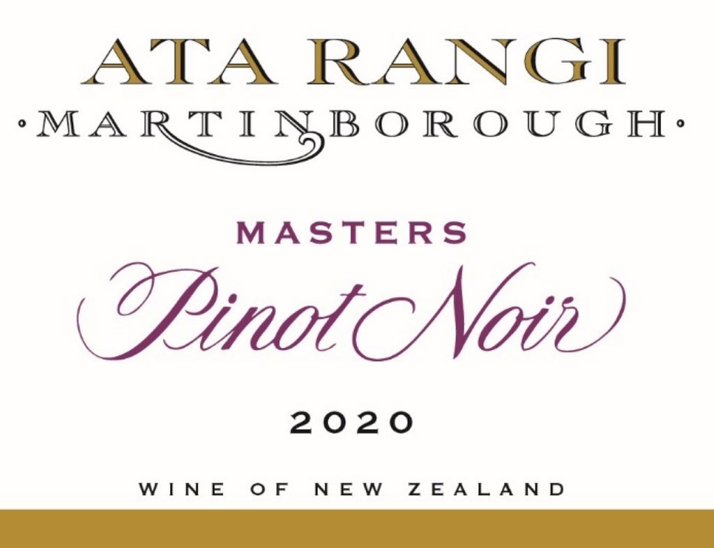 2020 Ata Rangi Pinot Noir Masters, New Zealand, North Island, Wairarapa ...