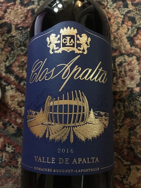 2016 Casa Lapostolle Clos Apalta, Chile, Rapel Valley, Colchagua Valley ...