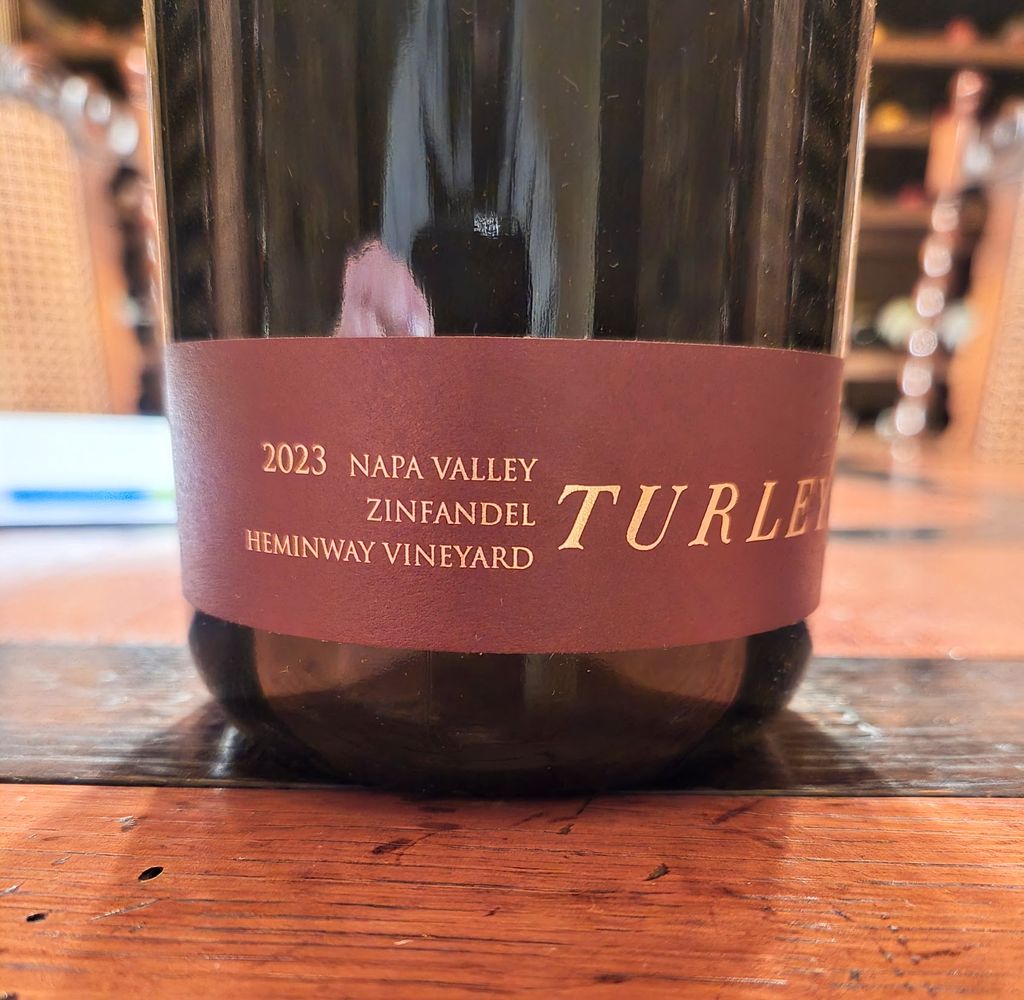 2023 Turley Zinfandel Heminway Vineyard, USA, California, Napa Valley ...