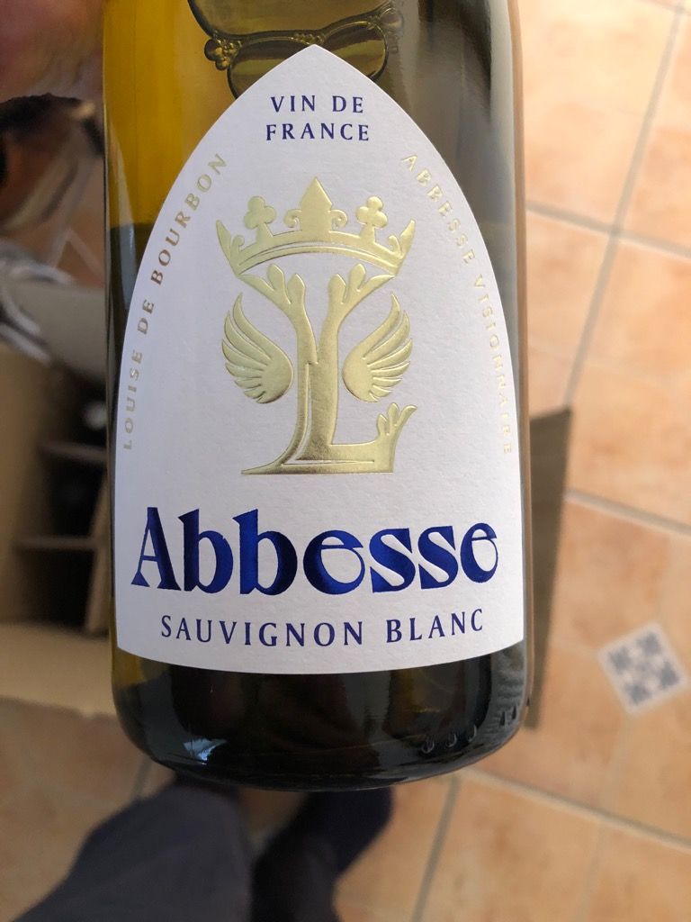2022 Abbesse De Loire Sauvignon Blanc, France, Loire Valley, Val de ...