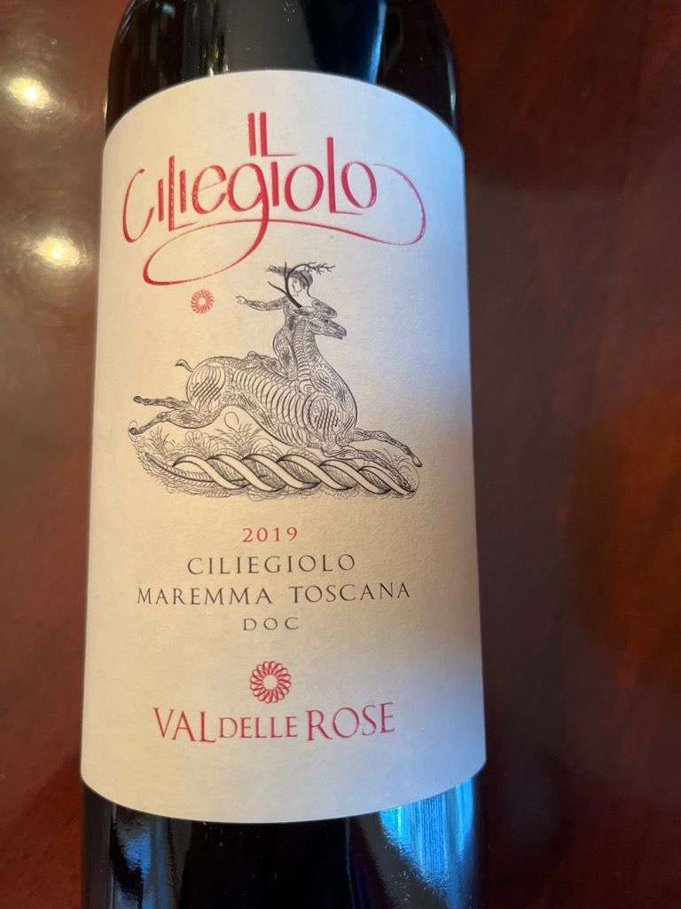 2019 Val Delle Rose Maremma Toscana Il Ciliegiolo, Italy, Tuscany ...
