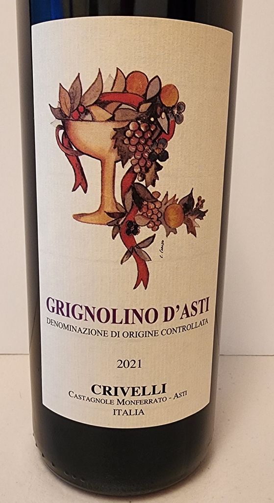 2021 Crivelli Grignolino d'Asti Castagnole Monferrato, Italy, Piedmont ...