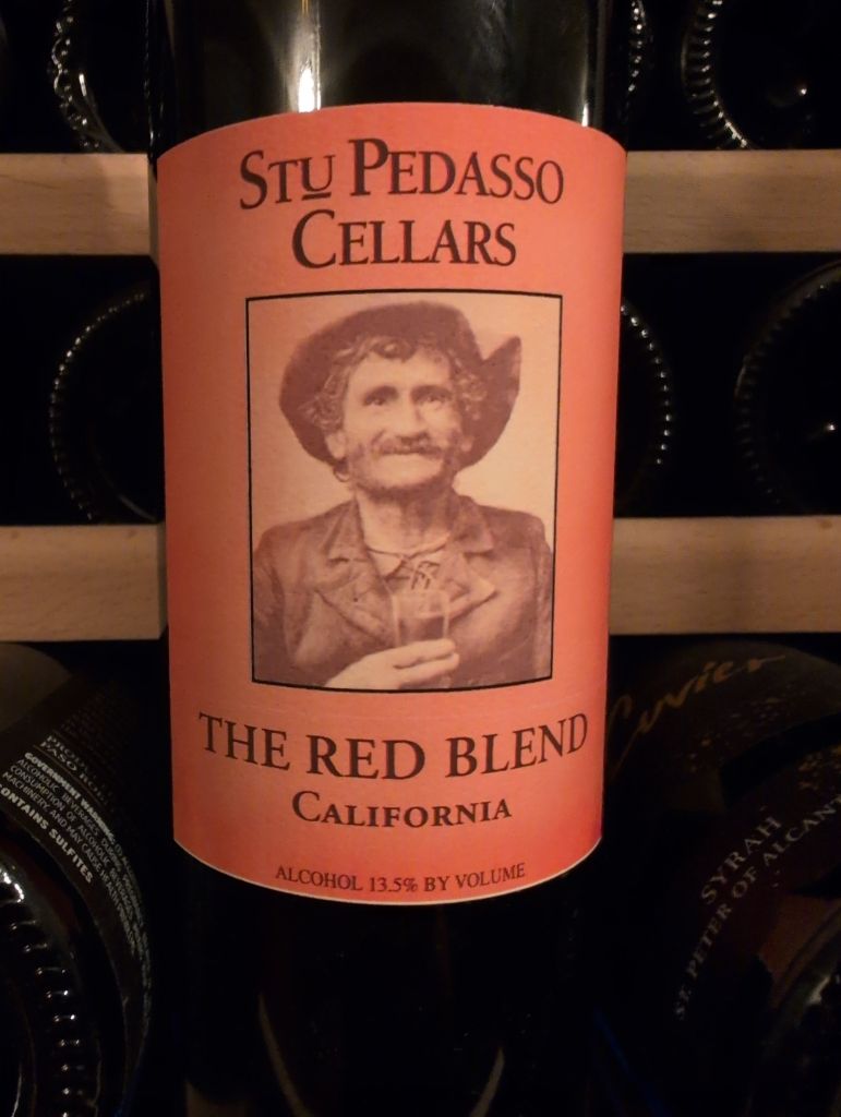 NV Stu Pedasso Cellars The Red Blend, USA, California, Central Valley ...