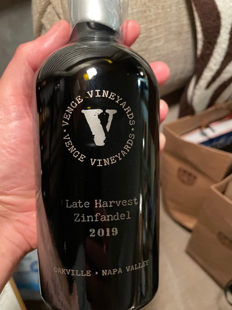 2018 Venge Vineyards Late Harvest Zinfandel, USA, California, Napa ...