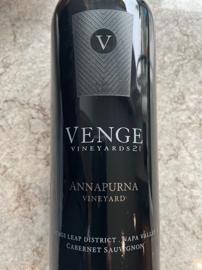 2021 Venge Vineyards Cabernet Sauvignon Annapurna Vineyard, USA ...
