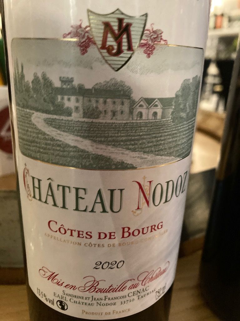 2019 Château Nodoz Cuvée Barriques Neuves, France, Bordeaux, Côtes de ...