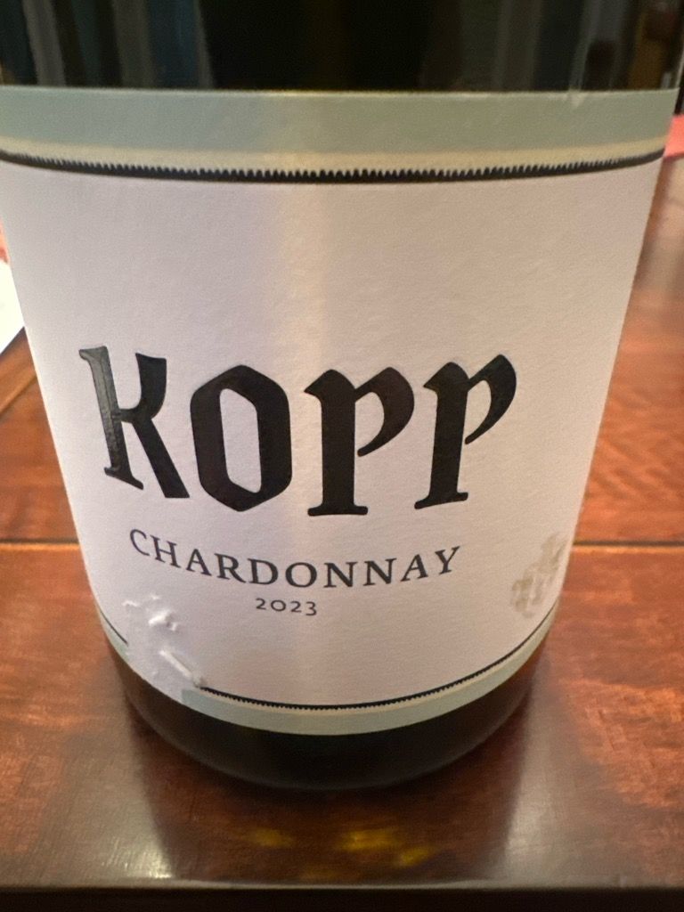 2023 Weingut Kopp Chardonnay, Germany, Baden - CellarTracker