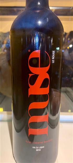 2019 Muse Le Rouge, Lebanon, Batroun - CellarTracker
