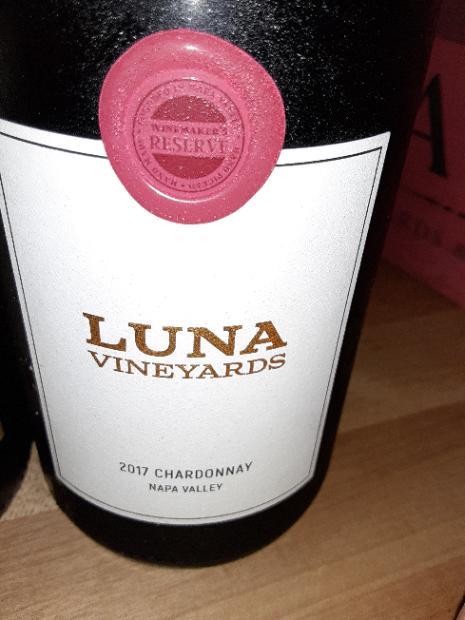 2017 Luna Vineyards Chardonnay, USA, California, Napa Valley ...