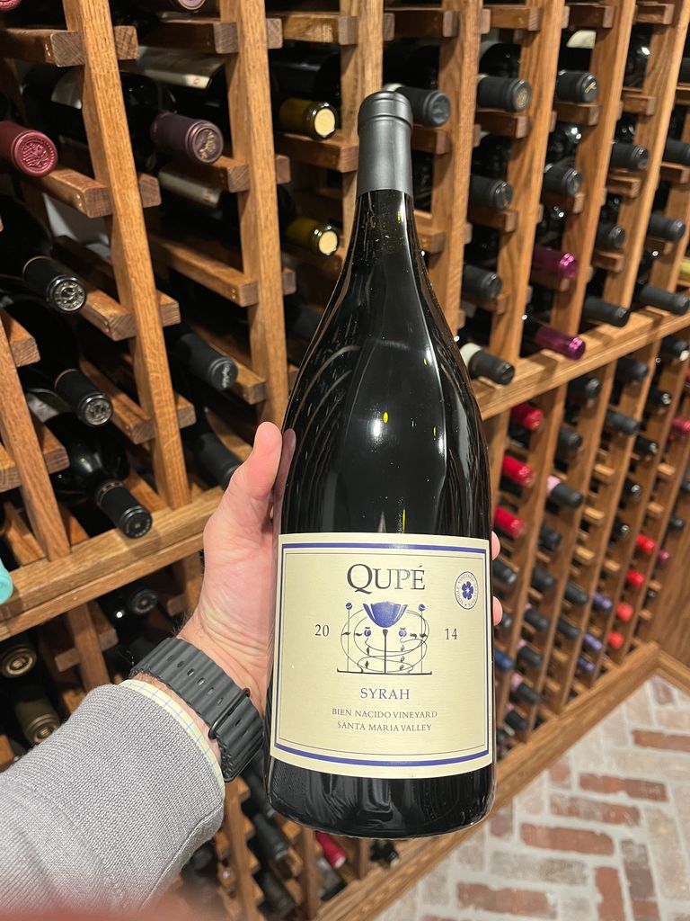 2014 Qupé Syrah Bien Nacido Vineyard, USA, California, Central Coast ...