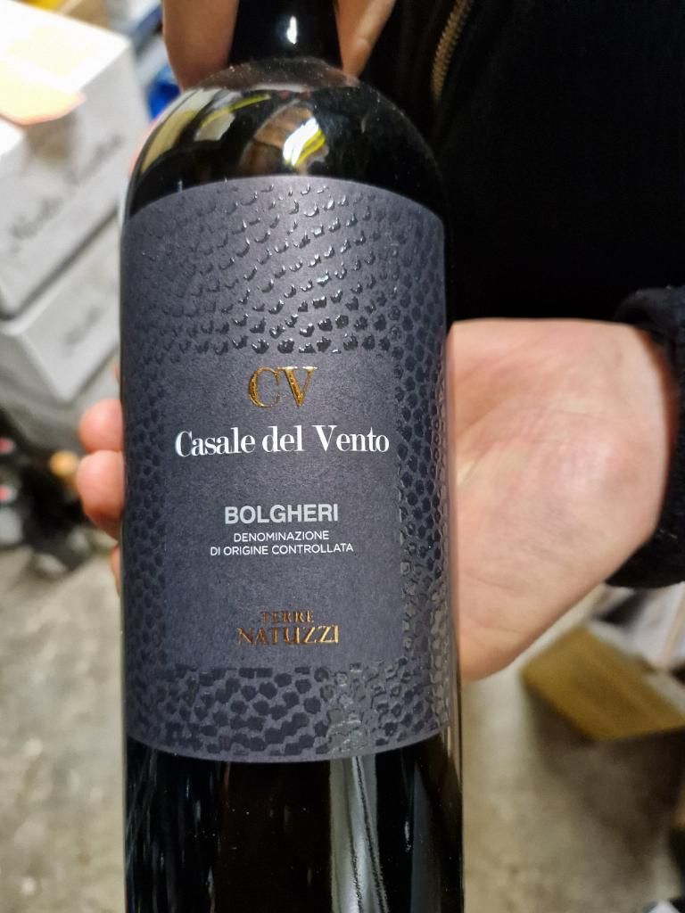 2017 Terre Natuzzi Bolgheri Casale del vento, Italy, Tuscany, Bolgheri ...