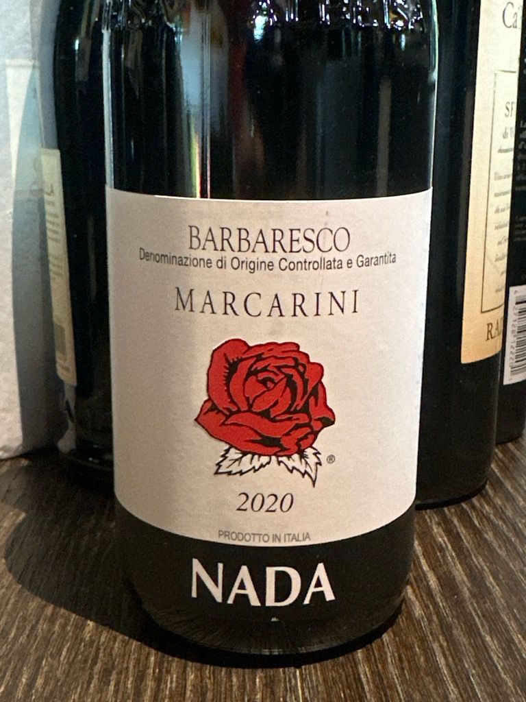 2020 Giuseppe Nada Barbaresco Marcarini, Italy, Piedmont, Langhe ...
