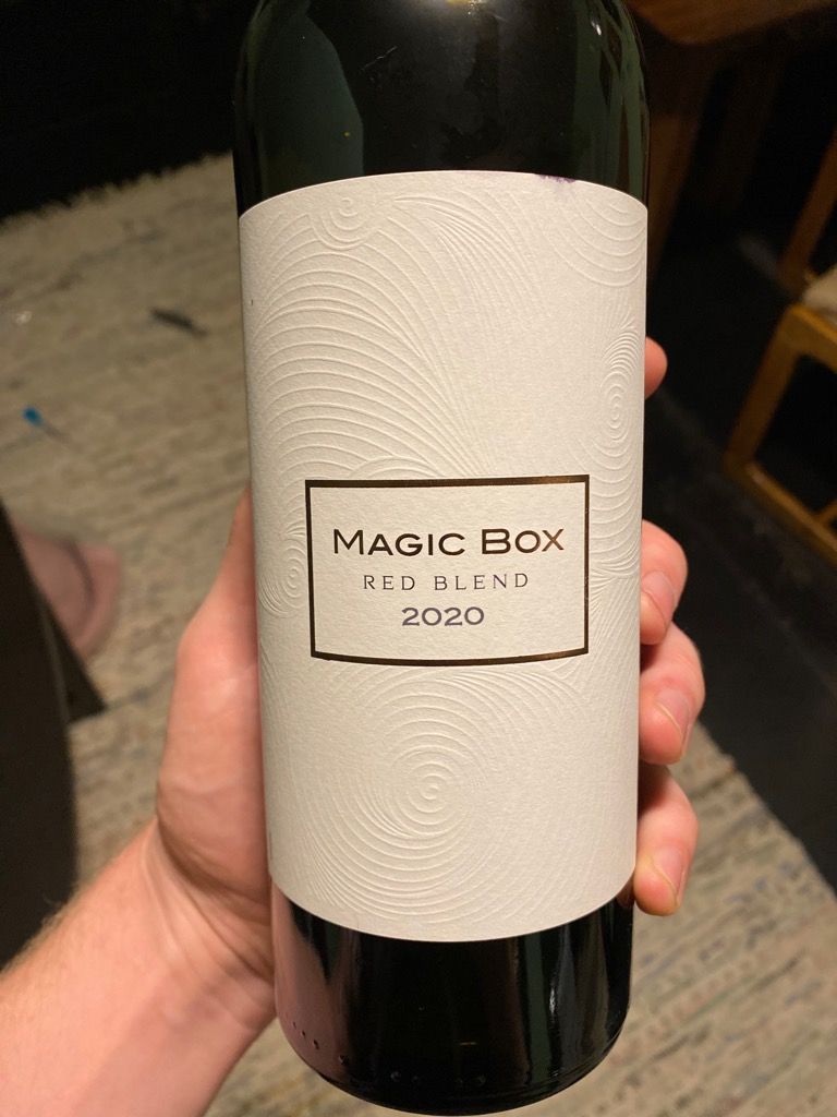 2021 Magic Box Red Blend, Spain - CellarTracker