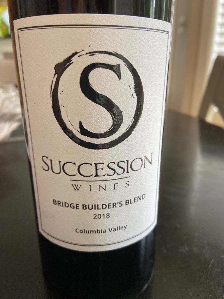 2018 Succession Wines Bridge Builders Blend, USA, Washington, Columbia ...