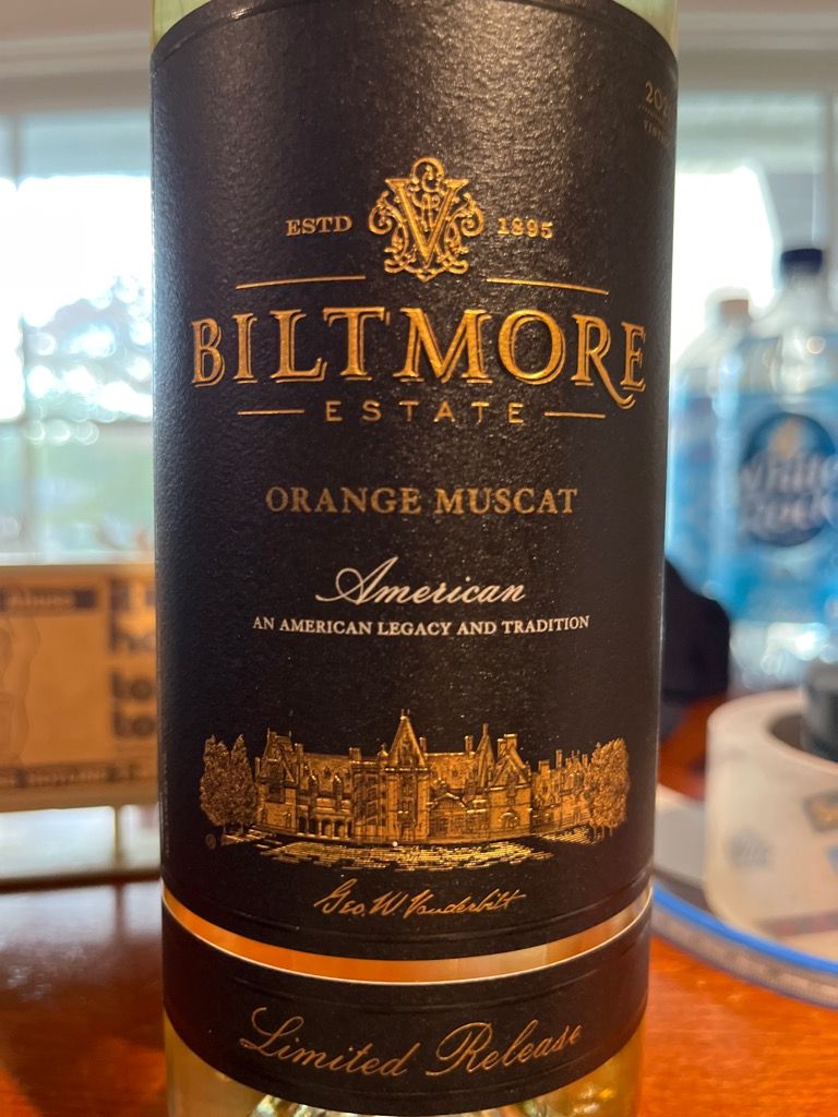 2022 Biltmore Estate Orange Muscat, USA, North Carolina - CellarTracker