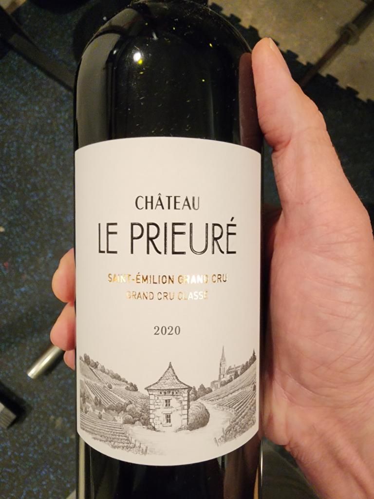 2022 Château Le Prieuré St. Émilion Grand Cru, France, Bordeaux ...