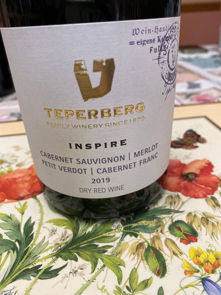 2020 Teperberg Inspire Meritage, Israel, Samaria - CellarTracker
