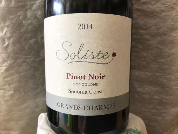 2018 Soliste Cellars Pinot Noir Grands Charmes, USA, California, Sonoma ...