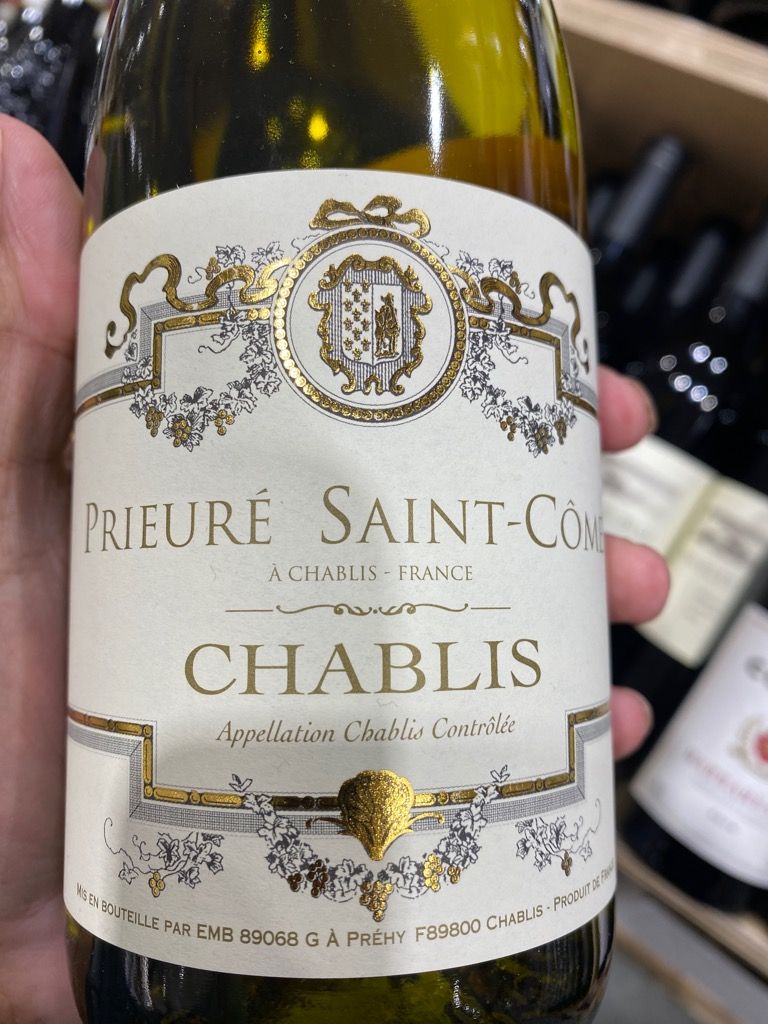 2022 Prieuré Saint Côme Chablis, France, Burgundy, Chablis - CellarTracker