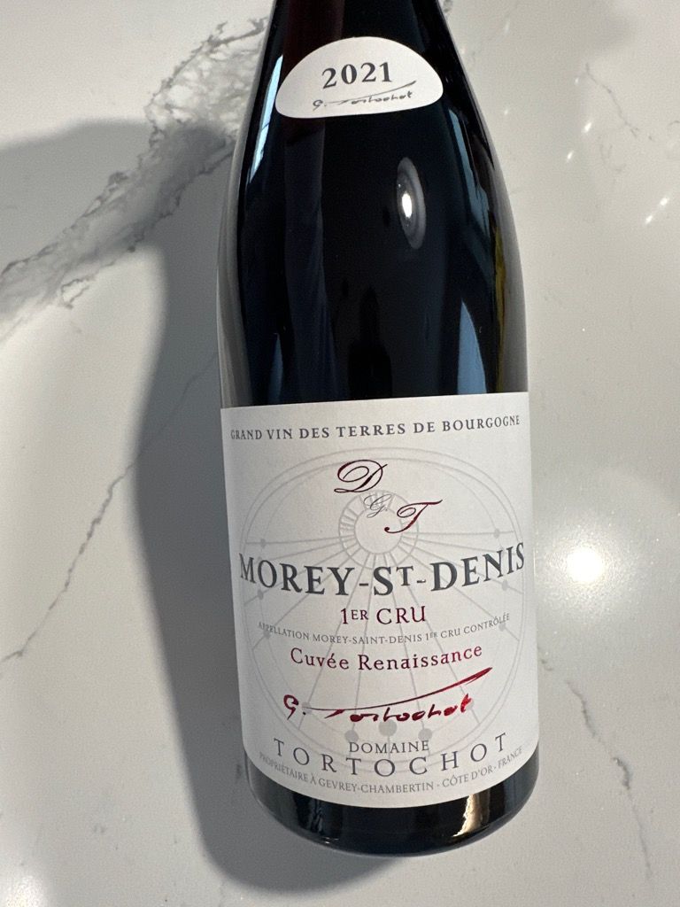 2022 Domaine Tortochot Morey St. Denis 1er Cru Cuvée Renaissance ...