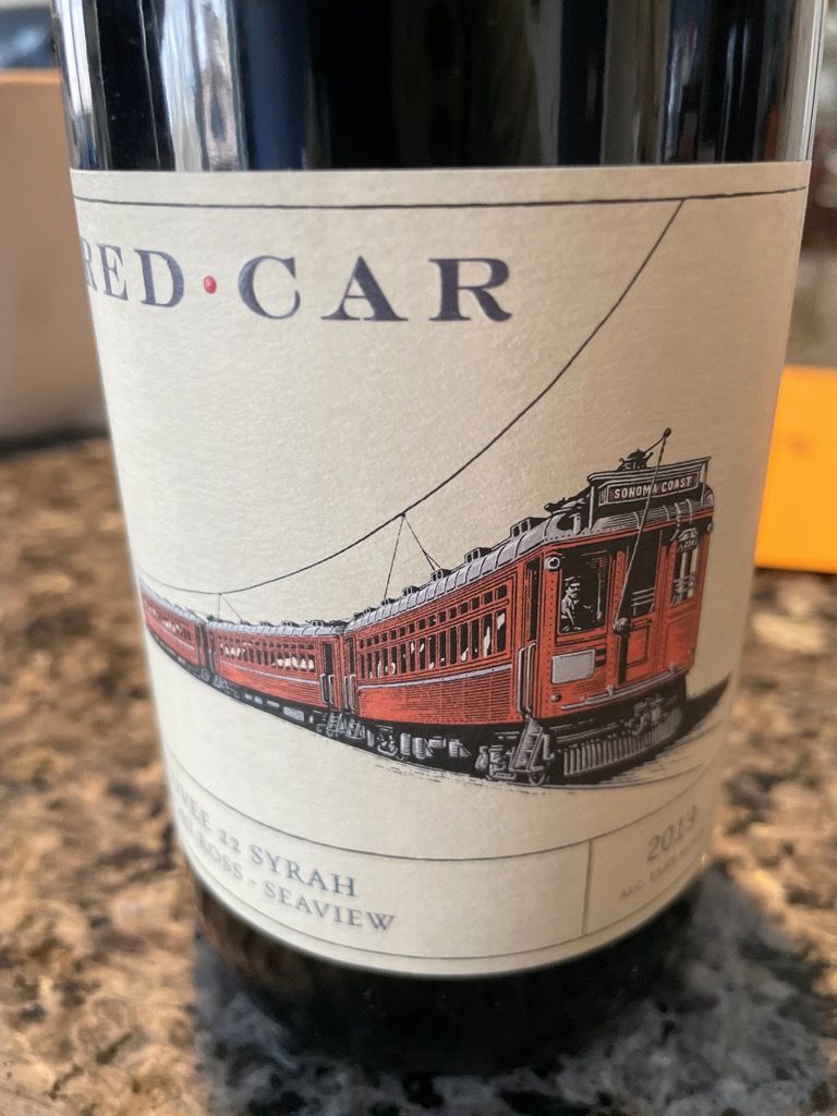 2019 Red Car Syrah Cuvée 22, USA, California, Sonoma County - CellarTracker
