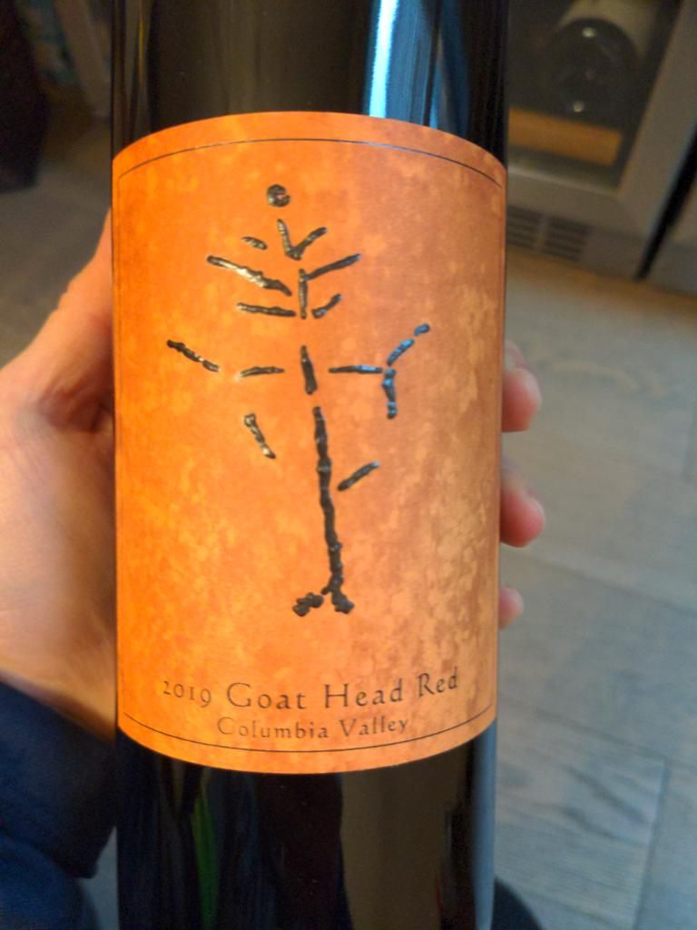 2019 Cascade Cliffs Goat Head Red, USA, Washington, Columbia Valley ...