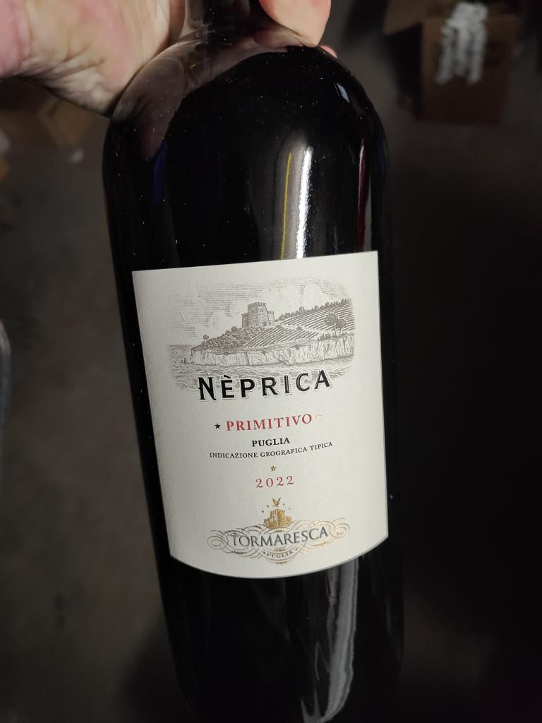 2023 Tormaresca Primitivo Nèprica, Italy, Puglia, Puglia IGT ...