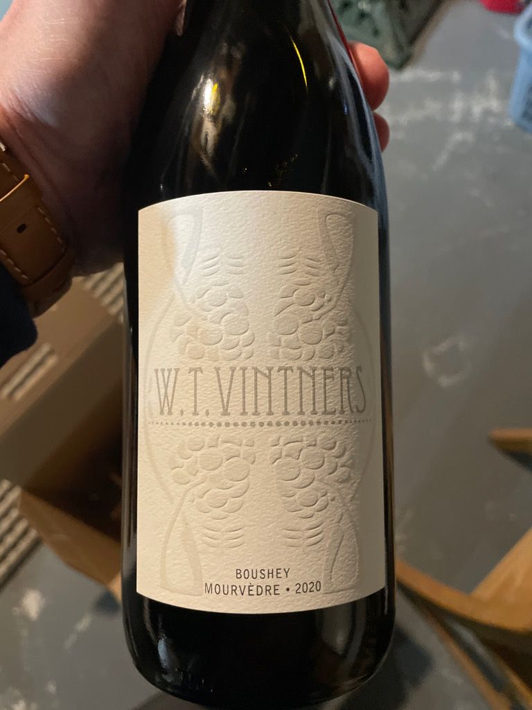 2021 W. T. Vintners Mourvèdre Boushey Vineyard, USA, Washington ...